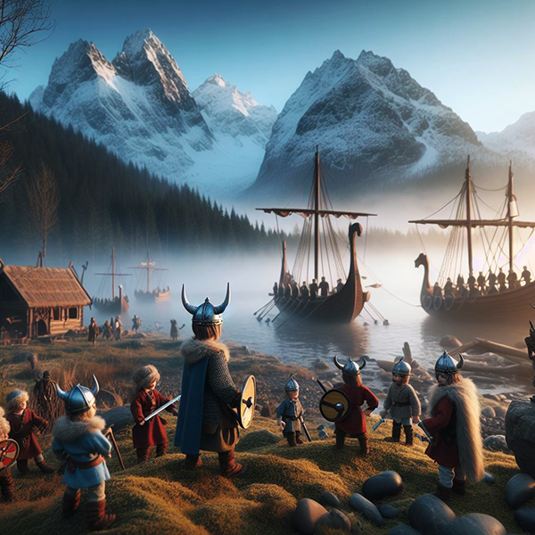 Alles über das Leben der Wikingerkinder – Projekt Nordmark