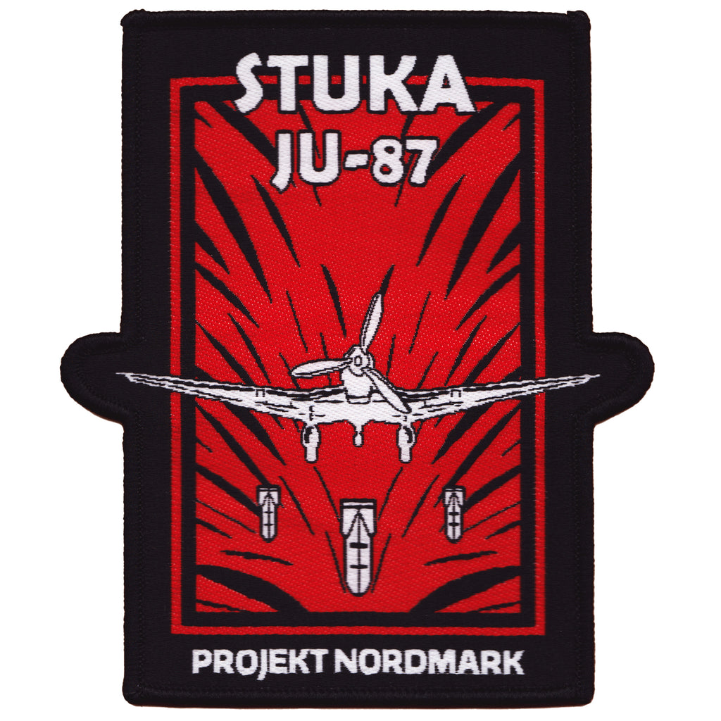 Stuka Ju 87 Aufnäher – Gewebtes Emblem historischer Luftfahrt – Projekt ...
